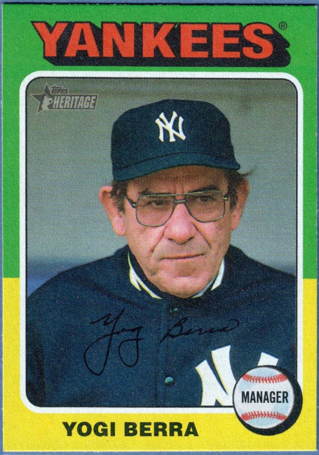 Yogi Berra [Flip Stock] #123 Prices | 2024 Topps Heritage | Baseball Cards