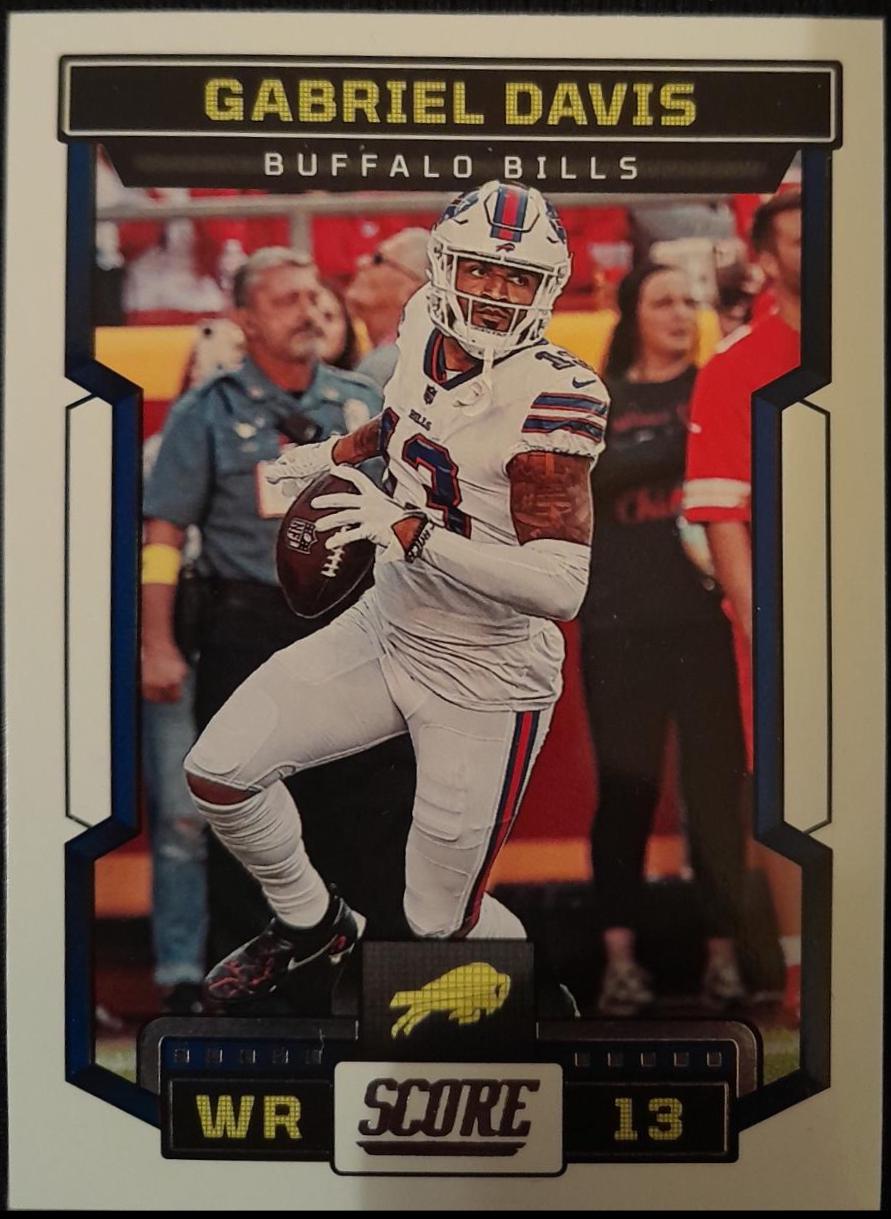 Gabriel Davis #263 Prices | 2023 Panini Score | Football Cards