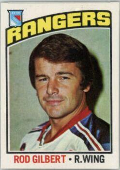 Rod Gilbert #90 Prices | 1976 Topps | Hockey Cards