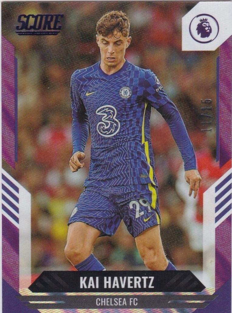 Kai Havertz [Purple Laser] #17 Prices | 2021 Panini Score Premier ...