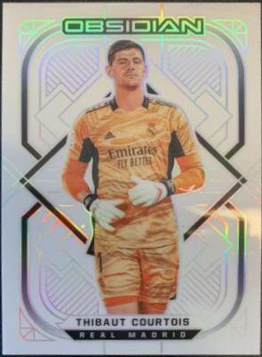 Thibaut Courtois #55 Prices | 2021 Panini Obsidian | Soccer Cards