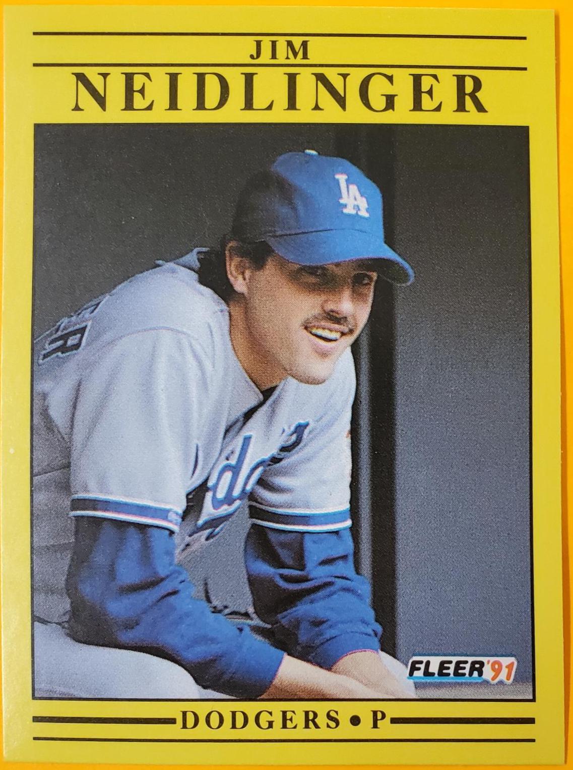 Jim Neidlinger #215 Prices [Rookie] | 1991 Fleer | Baseball Cards