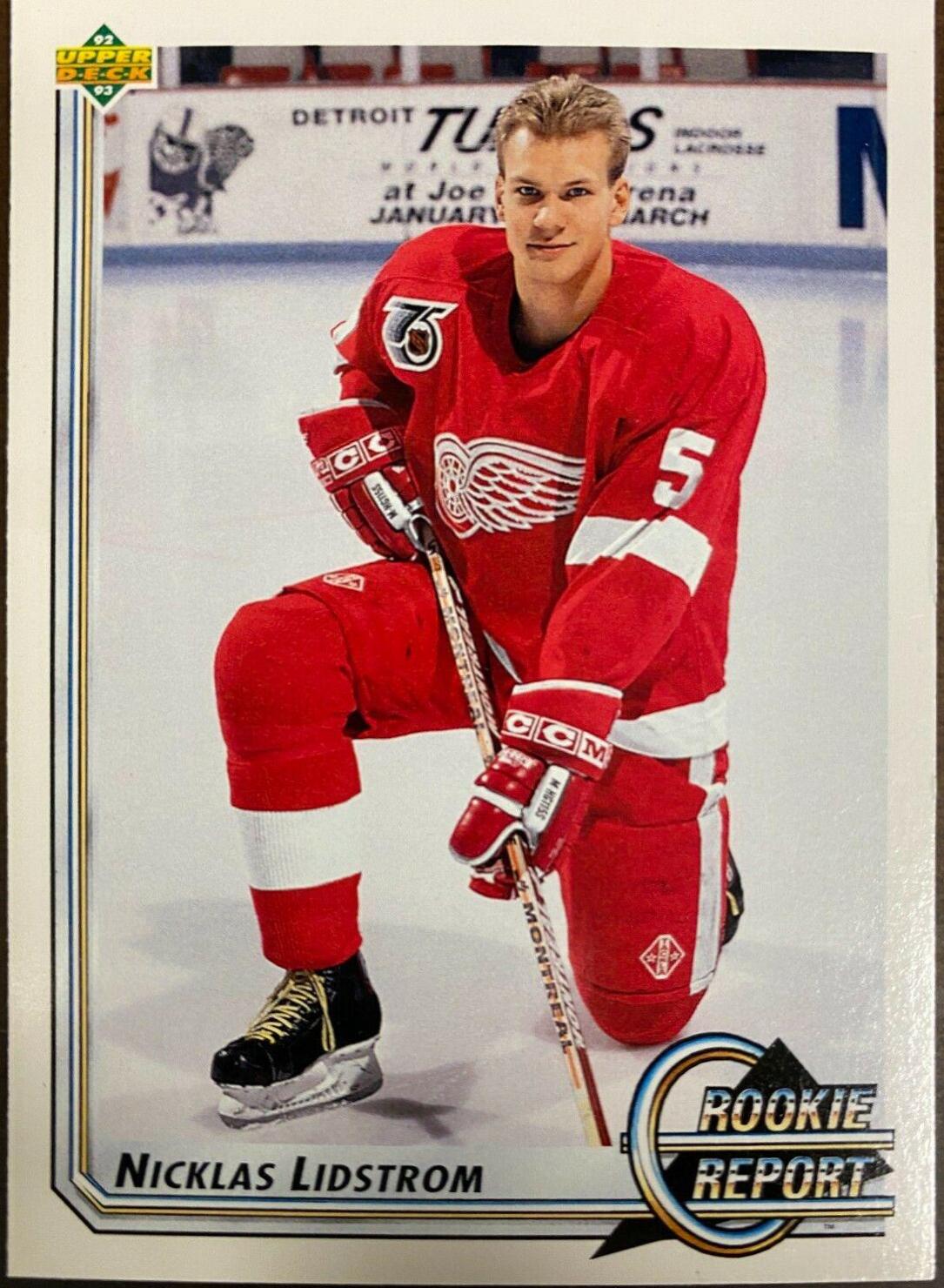 Nicklas Lidstrom #363 Prices [Rookie] | 1992 Upper Deck | Hockey Cards