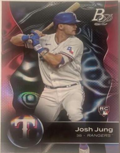 Josh Jung #1 Prices [Rookie] | 2023 Bowman Platinum | Baseball Cards