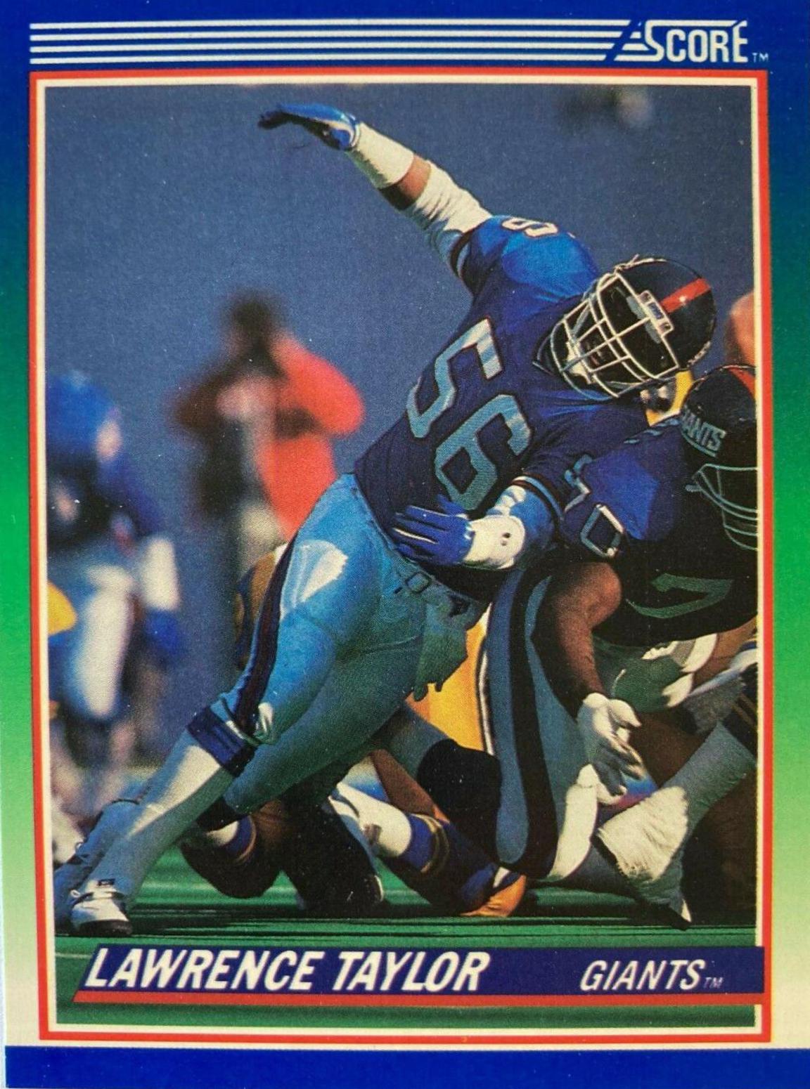 Lawrence Taylor #50 Prices | 1990 Panini Score | Football Cards