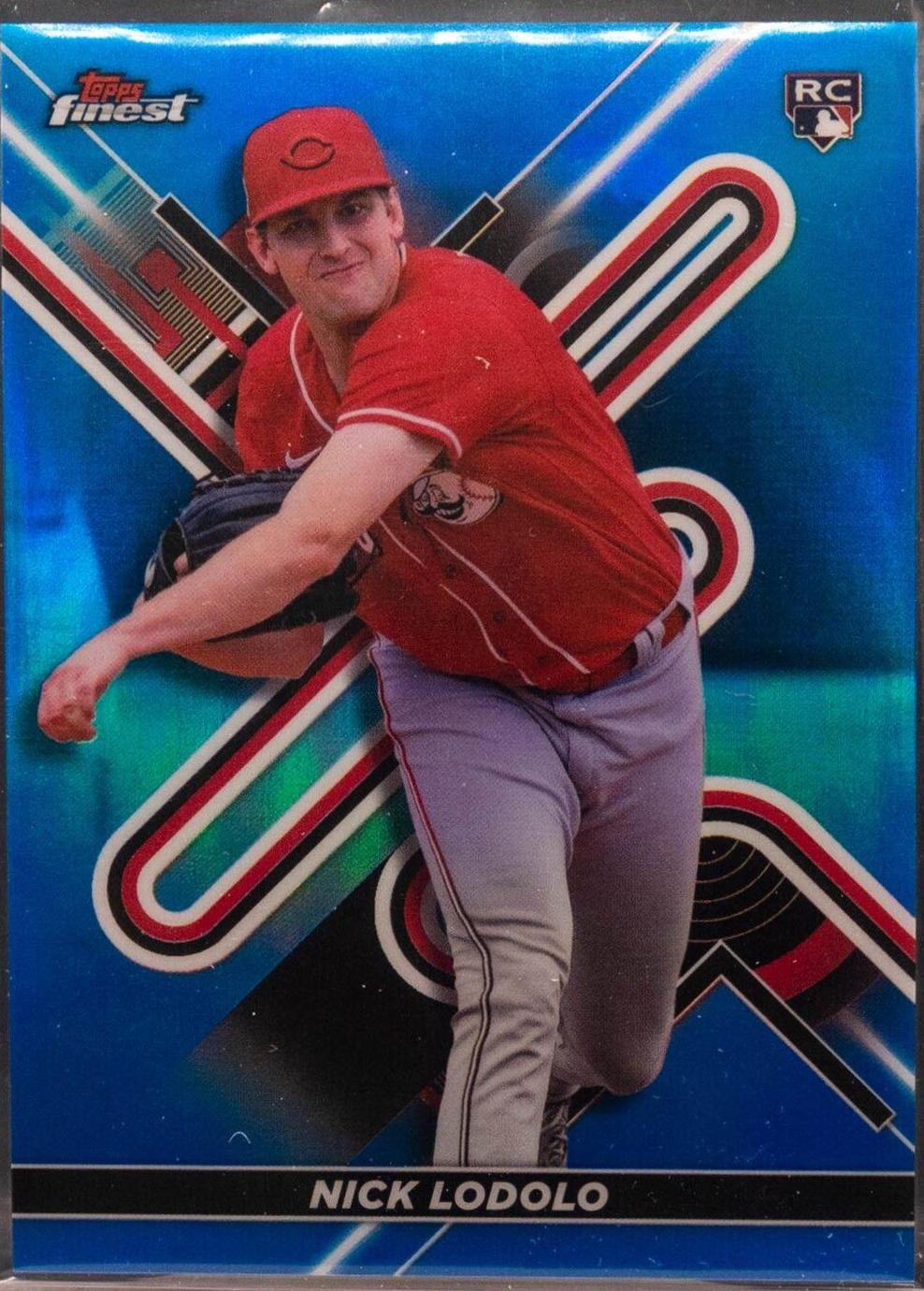 Nick Lodolo [Blue] #60 Prices | 2022 Topps Finest | Baseball Cards