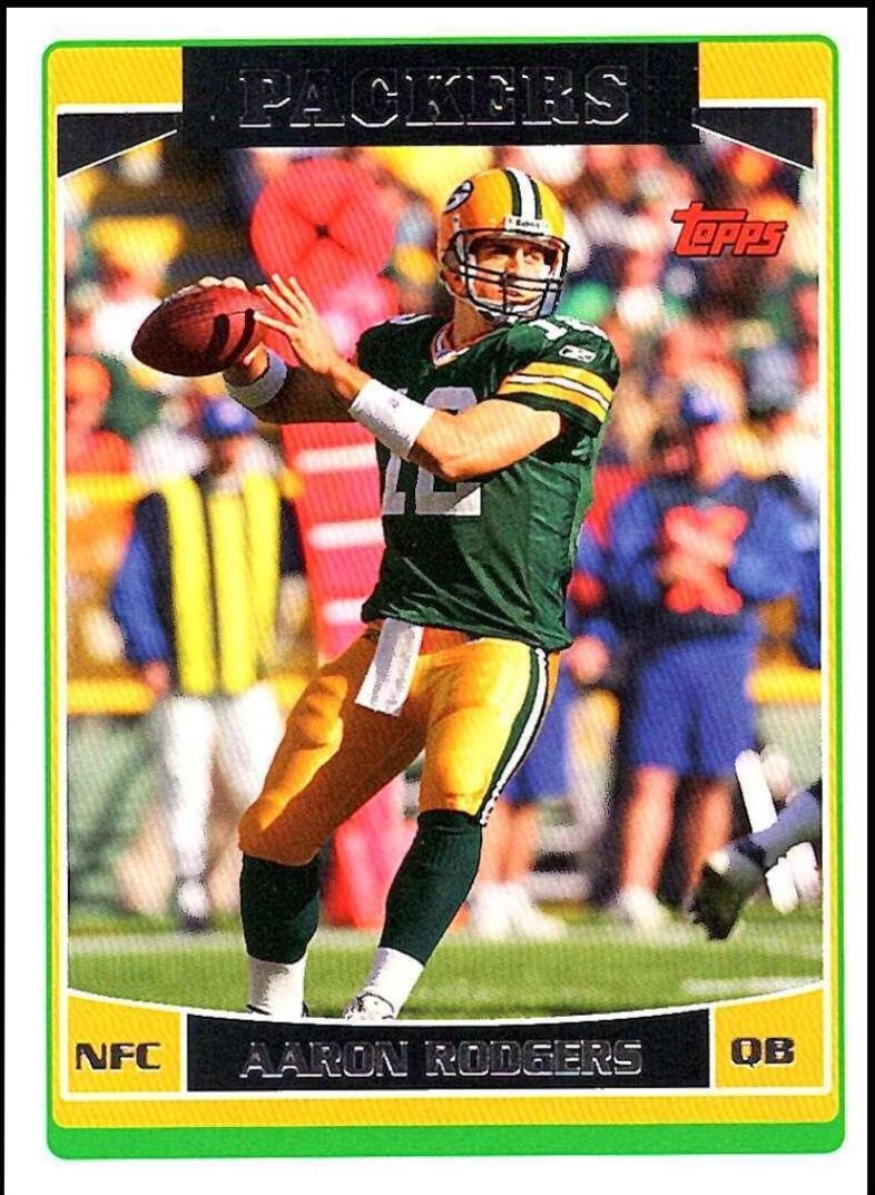 Aaron Rodgers #84 Prices | 2006 Topps | Football Cards