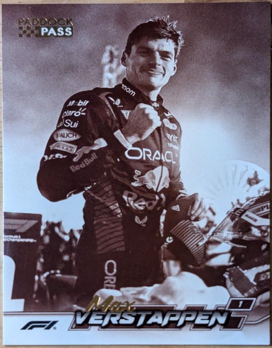 Max Verstappen [Sepia] #51 Prices | 2024 Topps Paddock Pass Formula 1 ...