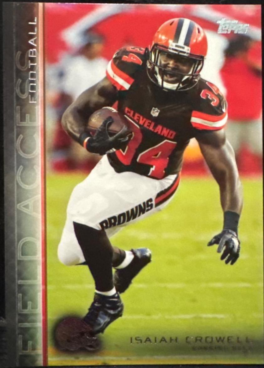 Isaiah Crowell #117 Prices | 2015 Topps Field Access | Football Cards