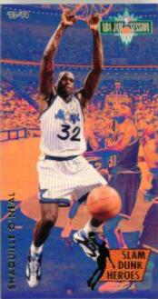 Shaquille O'Neal #7 Prices | 1993 Fleer Jam Session Slam Dunk Heroes ...