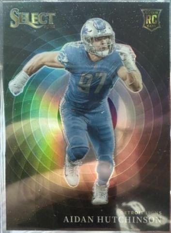 Aidan Hutchinson [Gold] #CW-20 Prices | 2022 Panini Select Color Wheel ...