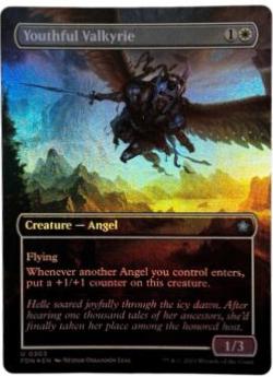 Youthful Valkyrie [Foil] #303 Prices | Magic Foundations | Magic Cards
