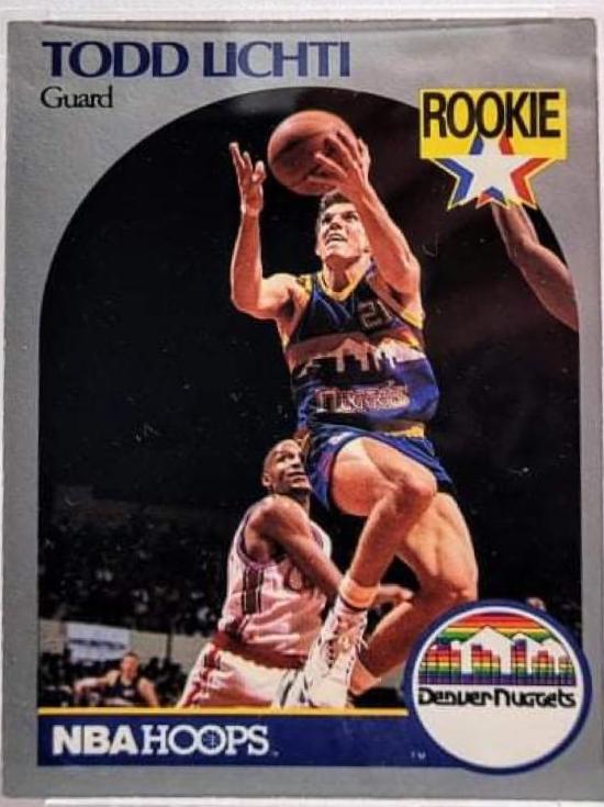 Todd Lichti #98 Prices [Rookie] | 1990 Hoops | Basketball Cards