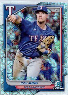 Josh Jung [Mojo] #98 Prices | 2024 Bowman | Baseball Cards