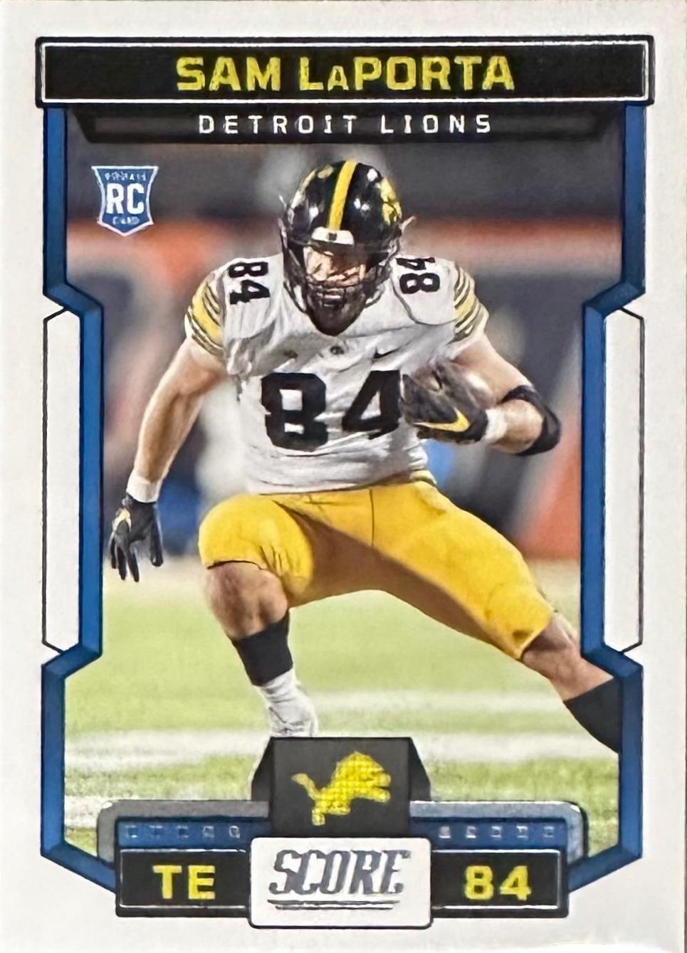 Sam LaPorta #342 Prices [Rookie] | 2023 Panini Score | Football Cards