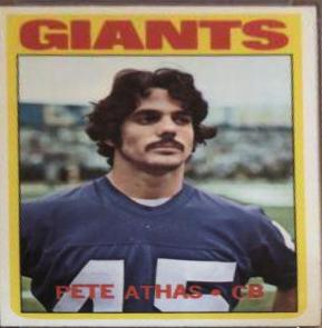 Pete Athas #48 Prices [Rookie] | 1972 Topps | Football Cards