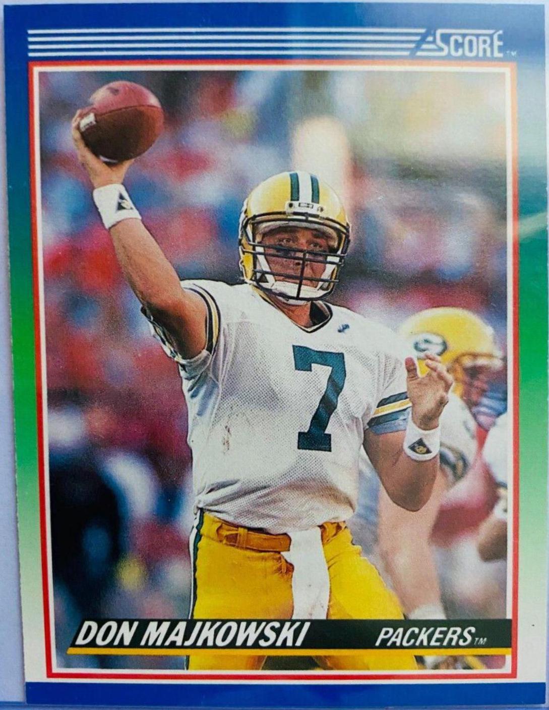 Don Majkowski #15 Prices | 1990 Panini Score | Football Cards