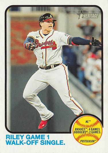 Austin Riley | Ungraded | 2022 Topps Heritage