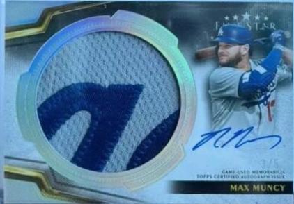 Max Muncy [Manufacturer Patch] #FSJP-MMU Prices | 2024 Topps Five Star ...