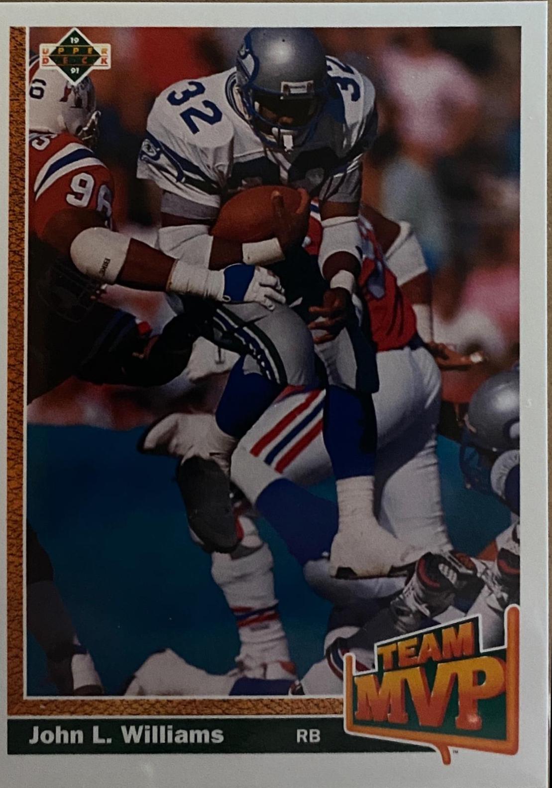 John L. Williams #476 Prices | 1991 Upper Deck | Football Cards