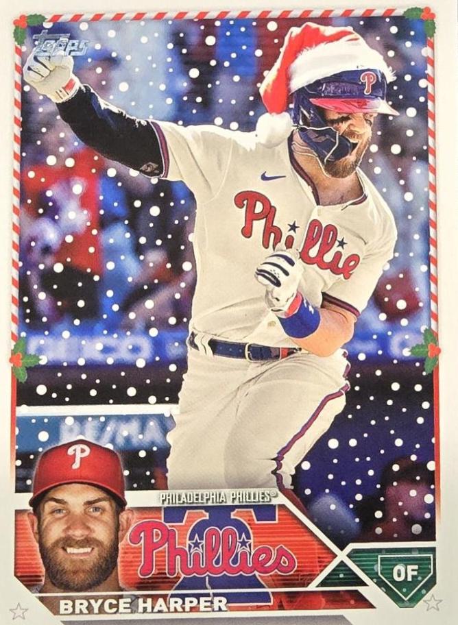 Bryce Harper [SP Variation] #H84 Prices | 2023 Topps Holiday | Baseball ...