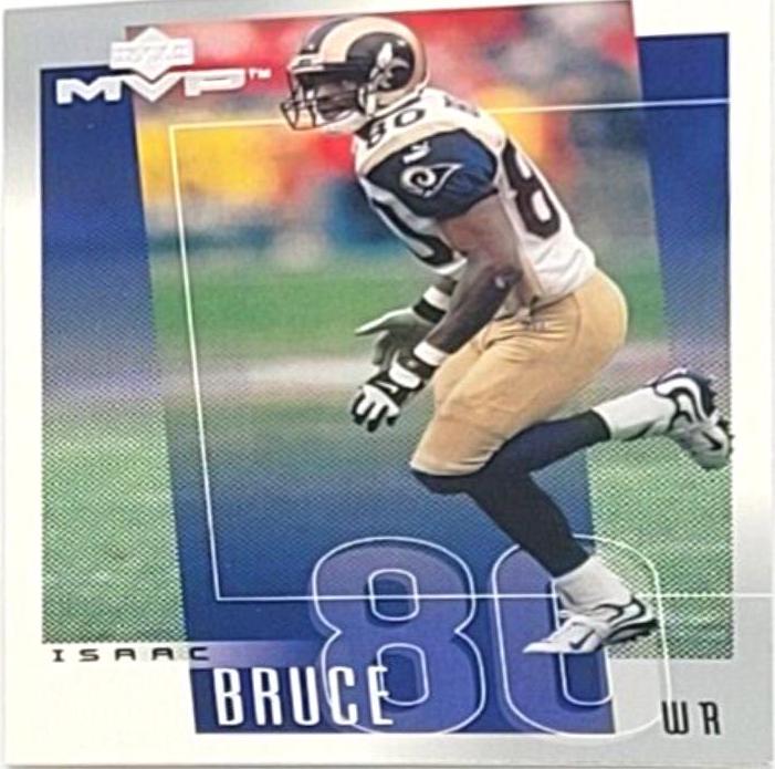 Isaac Bruce #219 Prices | 2001 Upper Deck MVP | Football Cards
