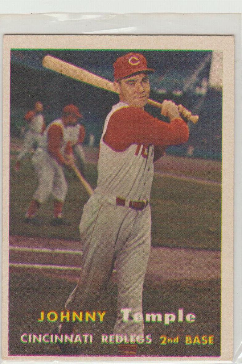 Johnny Temple #9 Prices | 1957 Topps | Baseball Cards