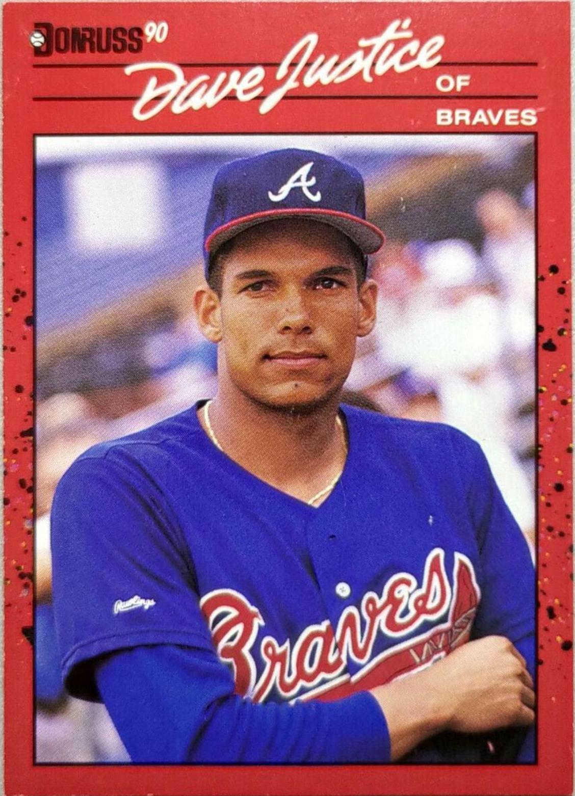 Dave Justice #704 Prices [Rookie] | 1990 Donruss | Baseball Cards