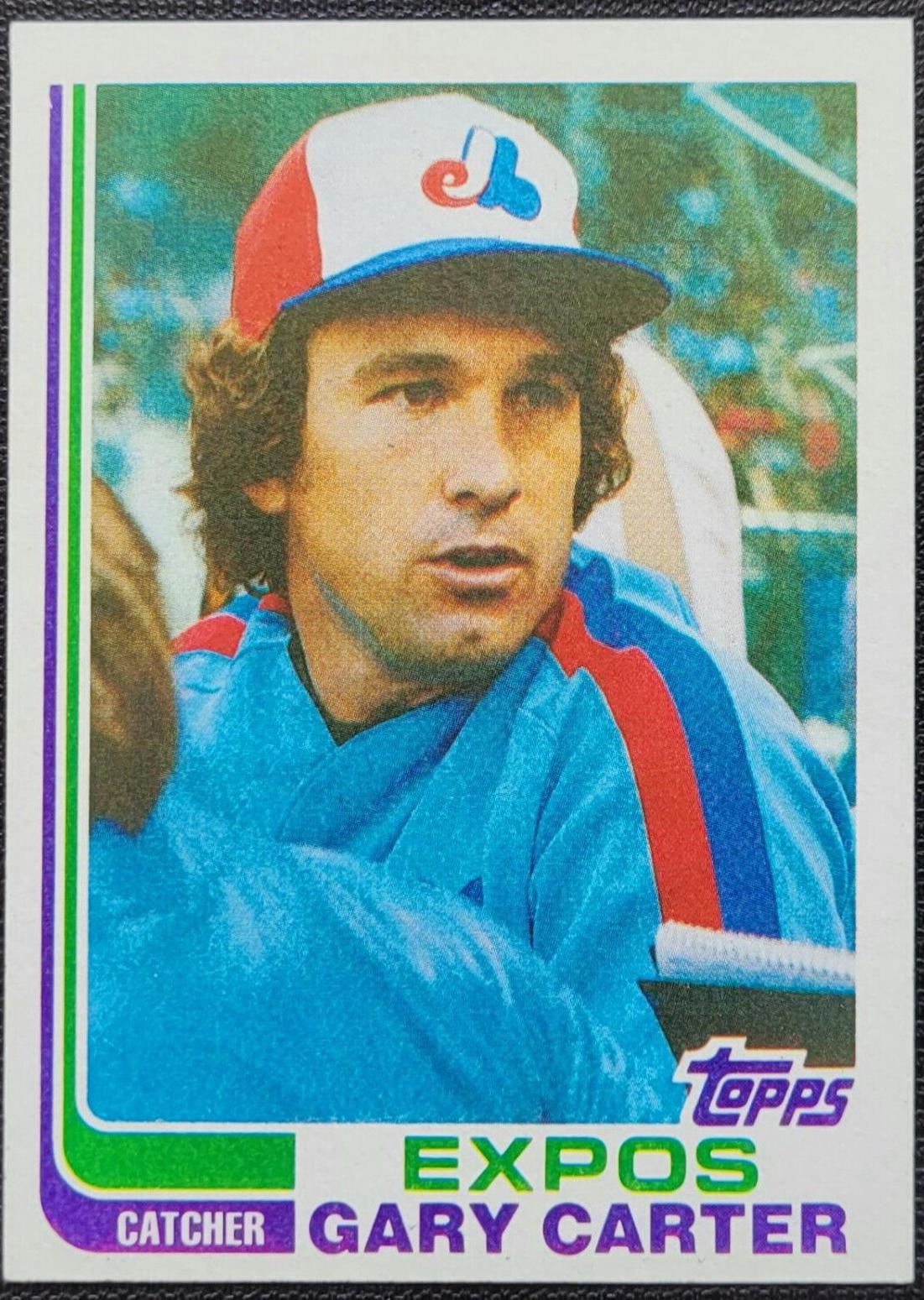 Gary Carter [Blackless] #730 Prices | 1982 Topps | Baseball Cards