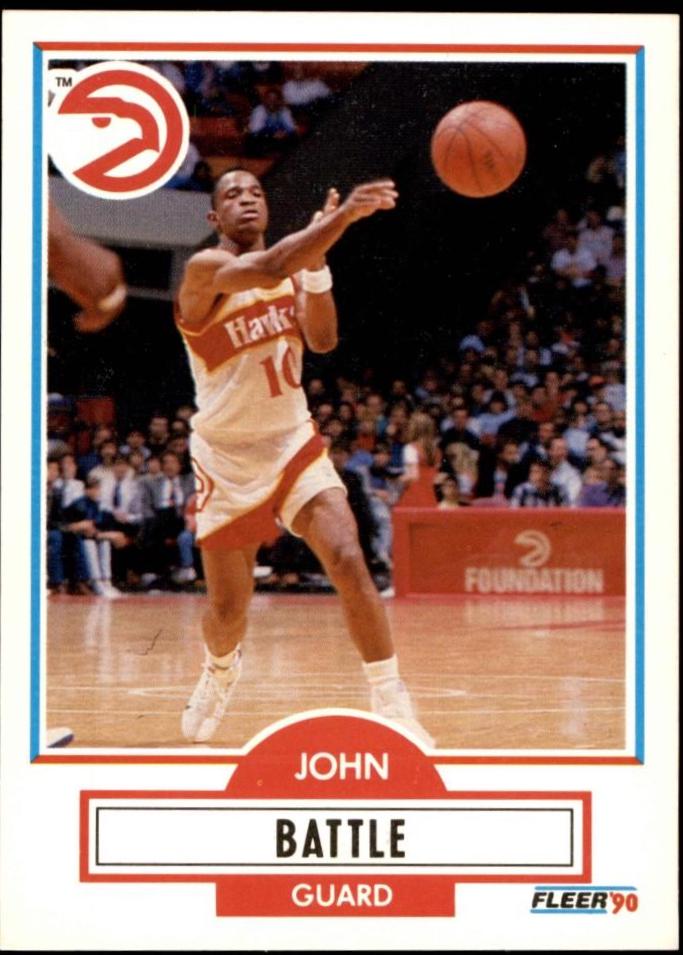 John Battle #1 Prices | 1990 Fleer | Basketball Cards