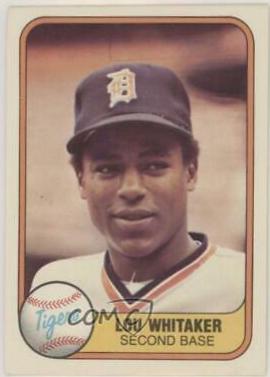 Lou Whitaker #463 Prices | 1981 Fleer | Baseball Cards