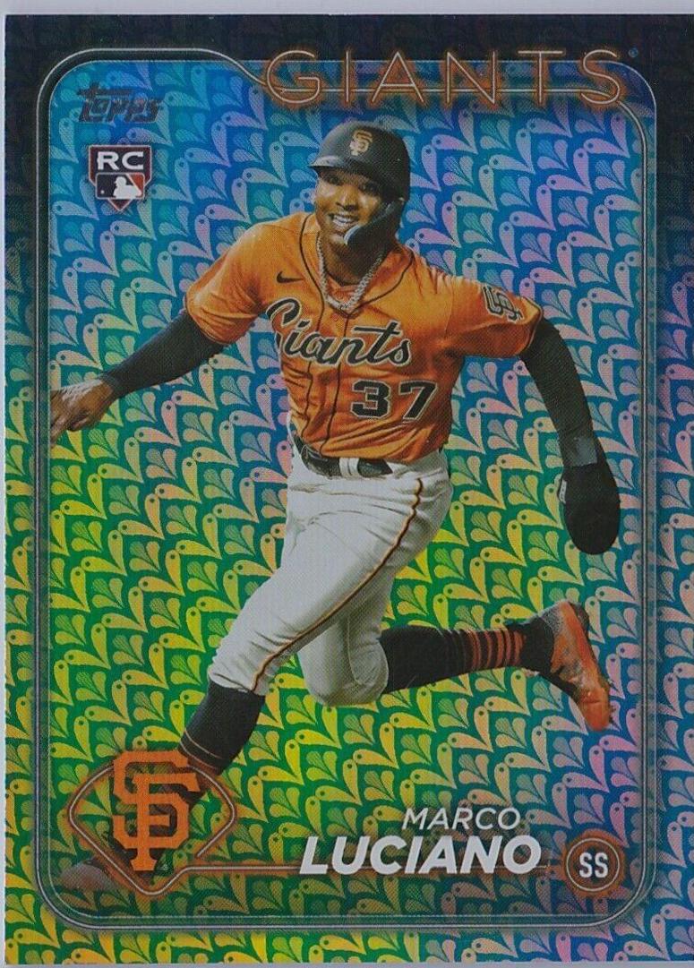 Marco Luciano [Easter] #232 Prices | 2024 Topps Holiday | Baseball Cards