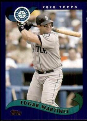 Edgar Martinez [Purple] #243 Prices | 2020 Topps Archives | Baseball Cards