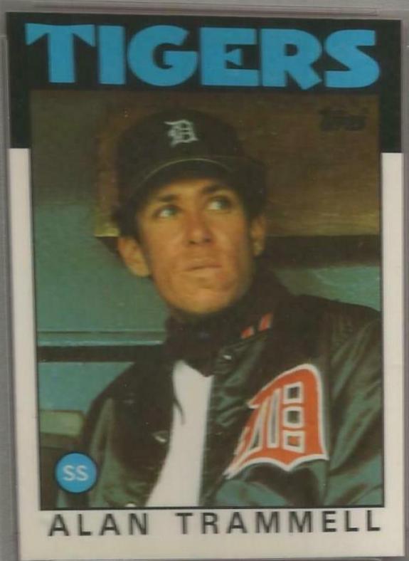 Alan Trammell #130 Prices | 1986 Topps Tiffany | Baseball Cards