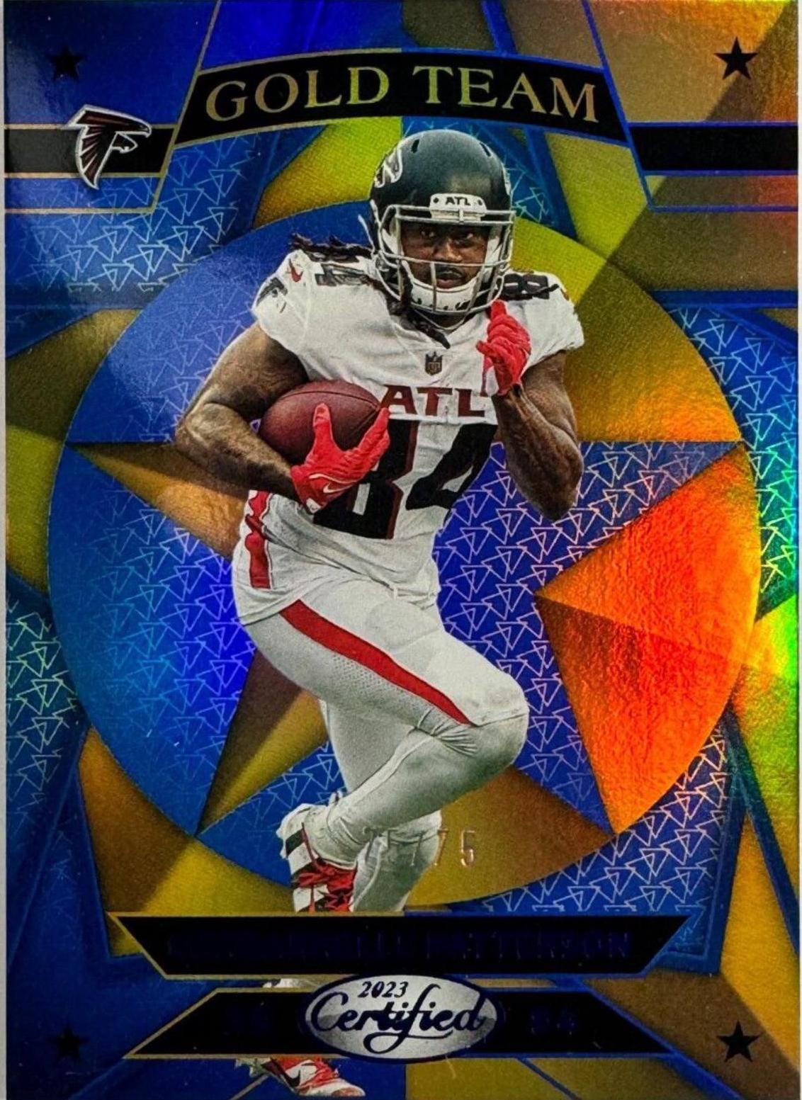 Cordarrelle Patterson [Blue] #GT-20 Prices | 2023 Panini Certified Gold ...