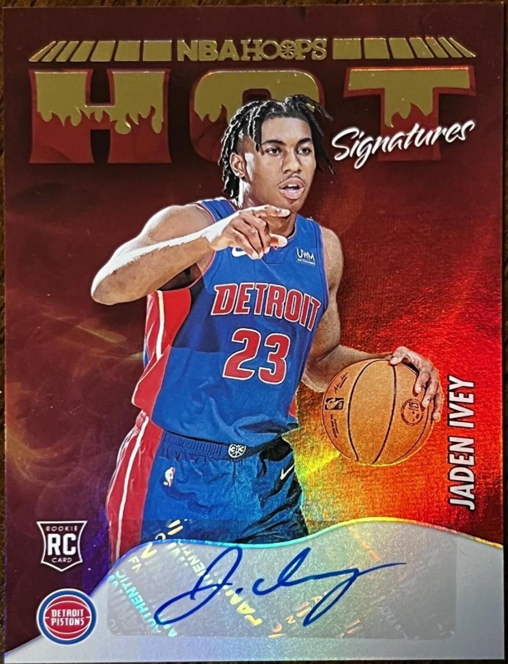 Jaden Ivey #HSR-JIV Prices [Rookie] | 2022 Panini Hoops Hot Signatures ...