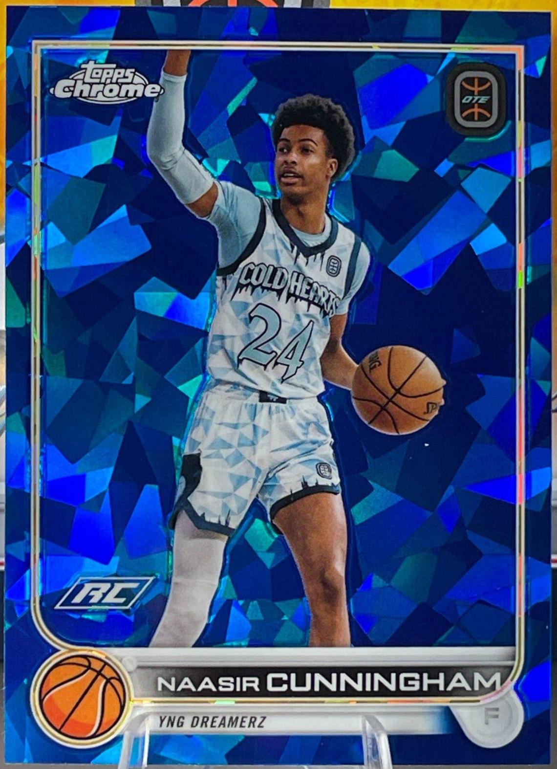 Naasir Cunningham #78 Prices | 2022 Topps Chrome OTE Overtime Elite ...