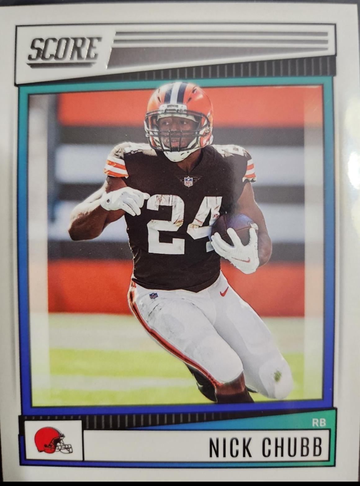 Nick Chubb #204 Prices | 2022 Panini Score | Football Cards
