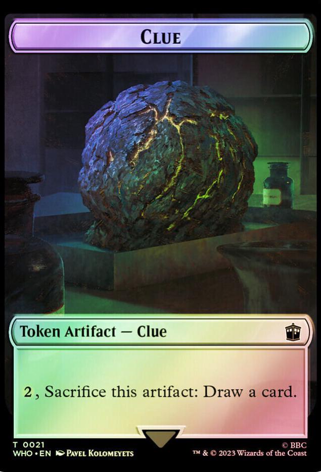 Clue #21 Prices | Magic Doctor Who | Magic Cards