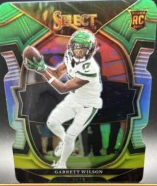 Garrett Wilson [Green Yellow Die Cut] #88 Prices | 2022 Panini Select ...