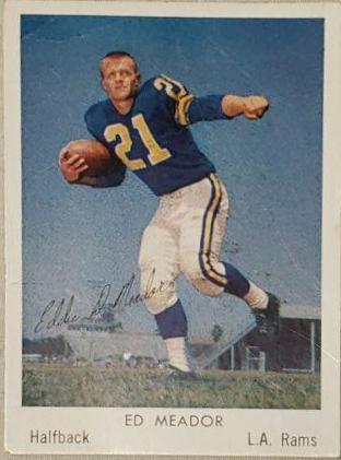 Ed Meador #4 Prices | 1959 Bell Brand Rams | Football Cards