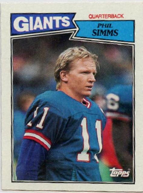 Phil Simms #10 Prices | 1987 Topps | Football Cards