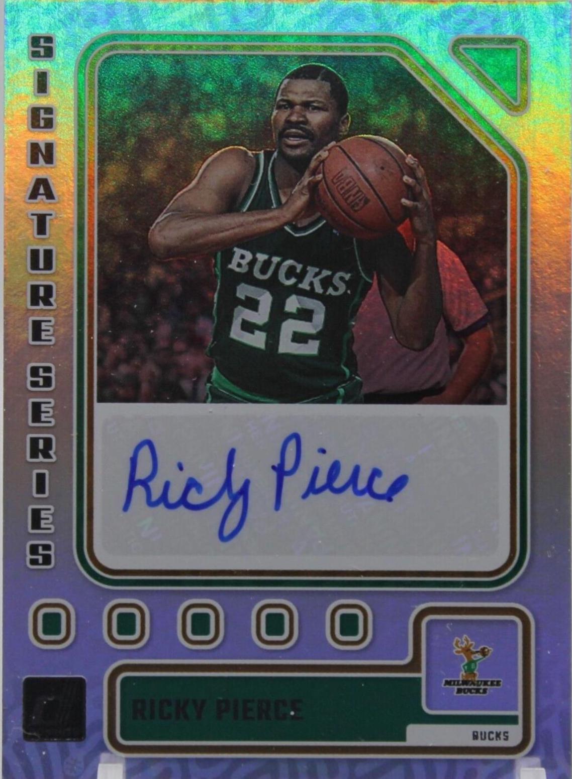 Ricky Pierce #SS-RIC Prices | 2023 Panini Donruss Signature Series ...