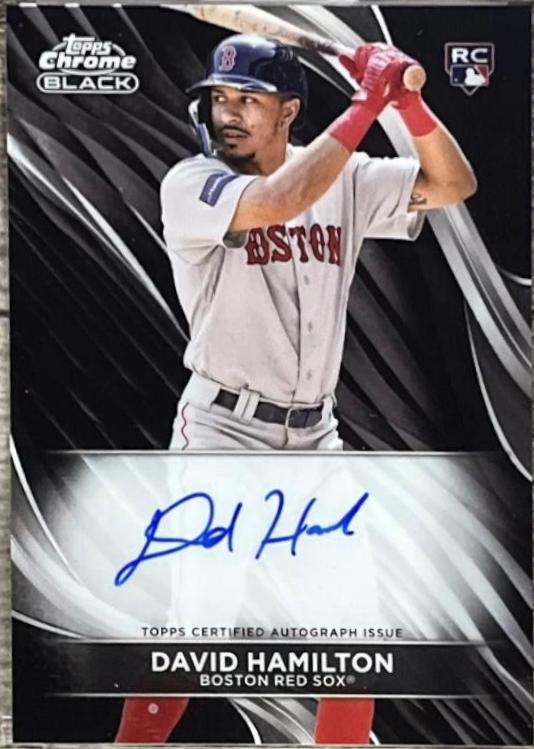 David Hamilton #CBA-DH Prices [Rookie] | 2024 Topps Chrome Black ...