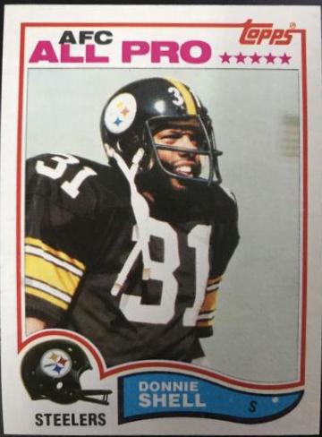 Donnie Shell [All Pro] #217 Prices | 1982 Topps | Football Cards