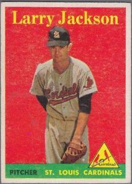 Larry Jackson [Yellow Name] #97 Prices | 1958 Topps | Baseball Cards