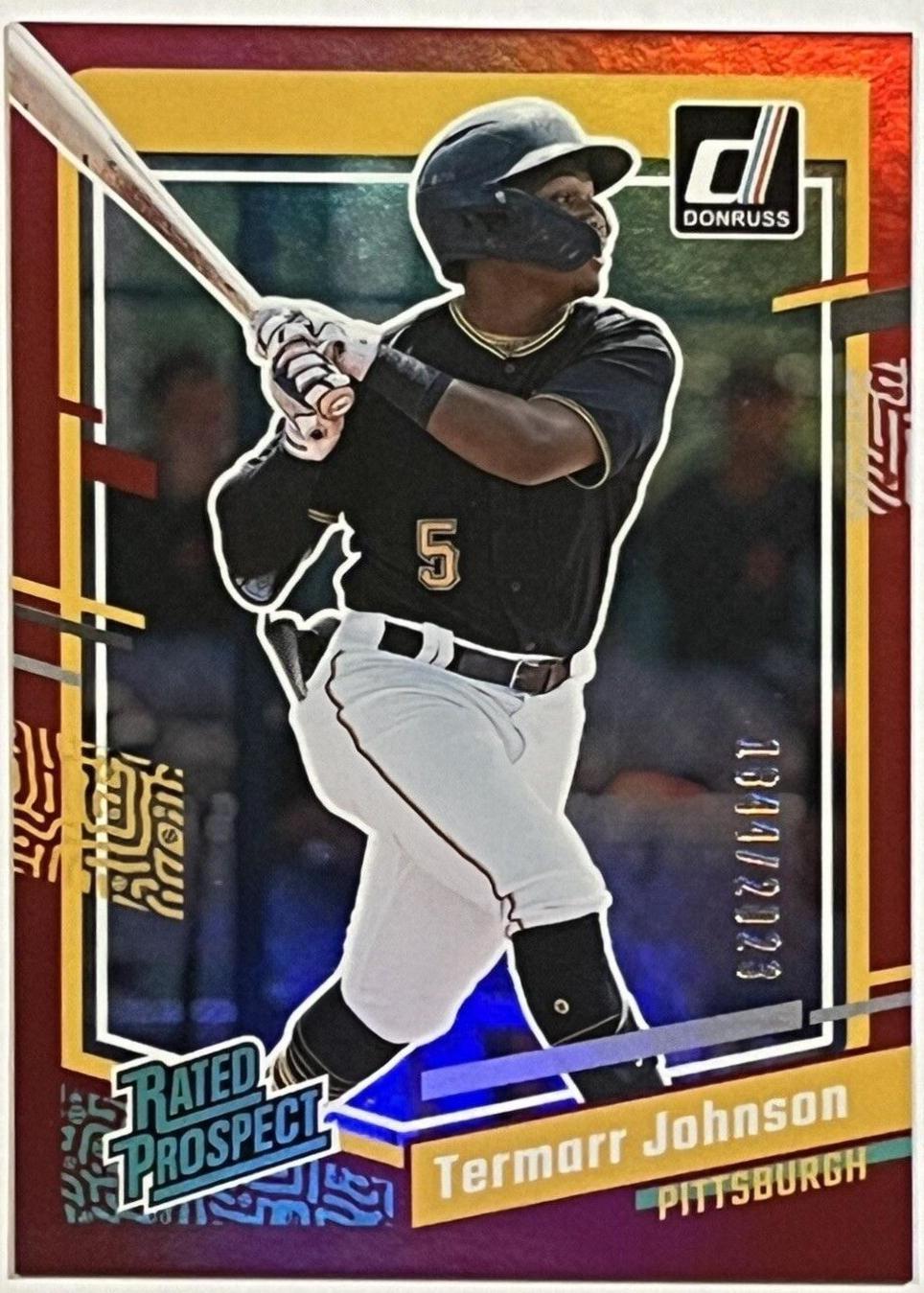 Termarr Johnson [Red] #247 Prices | 2023 Panini Donruss | Baseball Cards