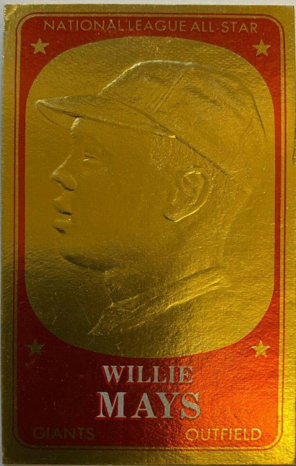 Willie Mays #27 Prices | 1965 Topps Embossed | Baseball Cards
