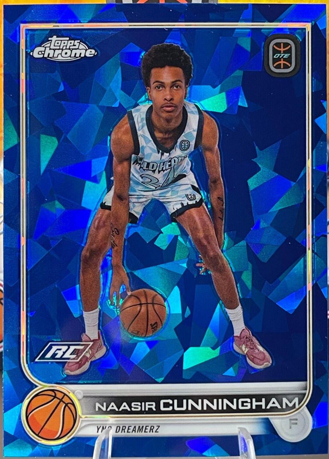 Naasir Cunningham #50 Prices | 2022 Topps Chrome OTE Overtime Elite ...