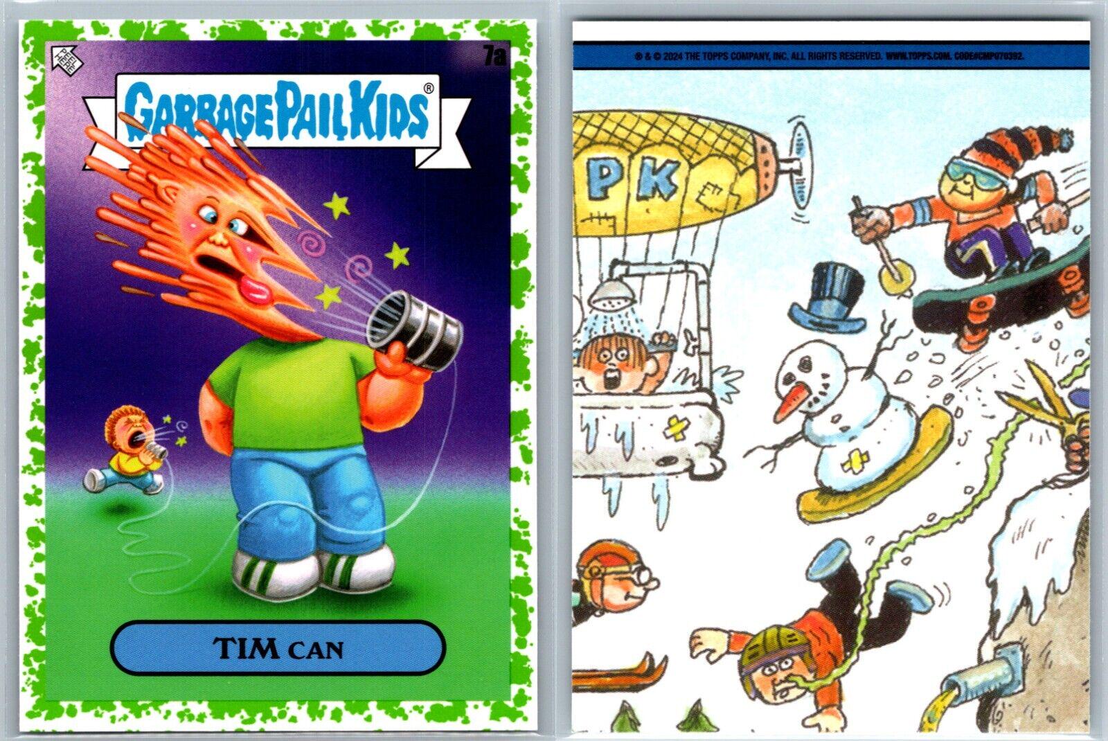 Tim Can [Green] #7a Prices | Garbage Pail Kids at Play | GPK Cards